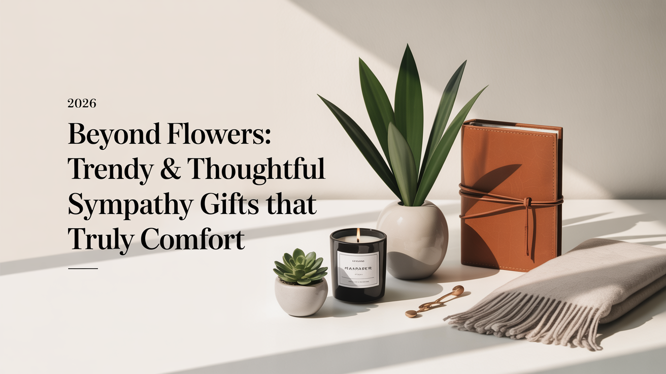 Beyond Flowers: Trendy & Thoughtful Sympathy Gifts That Truly Comfort