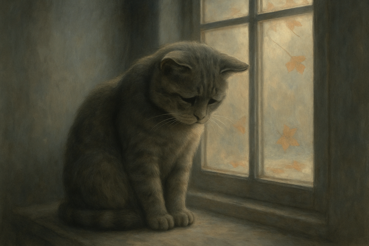 The Silent Goodbye: A Guide to Your Cat's Grief | Paws & Reflect
